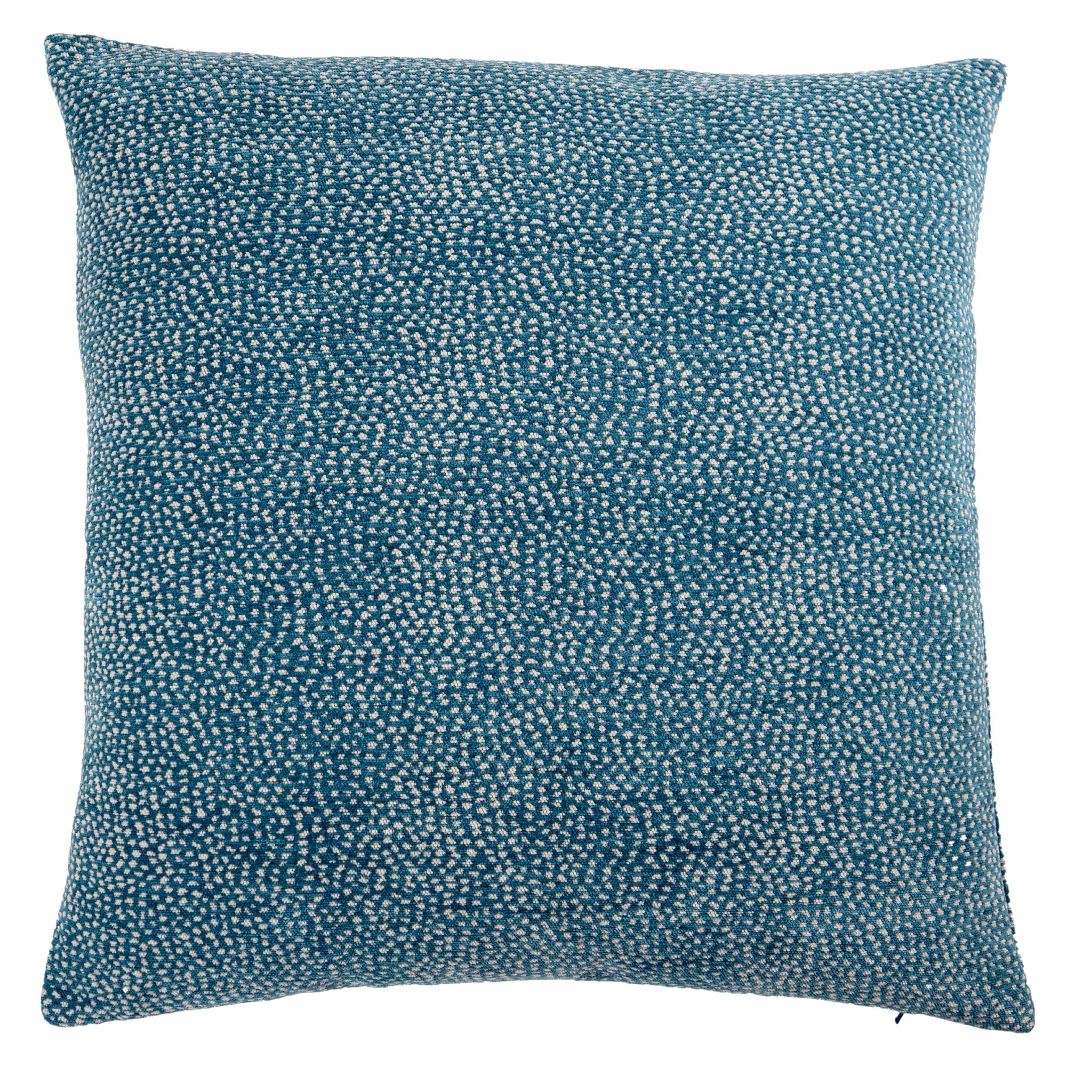 Piper Collection | Gemma Teal and Cream Animal Print Spotted Pillow